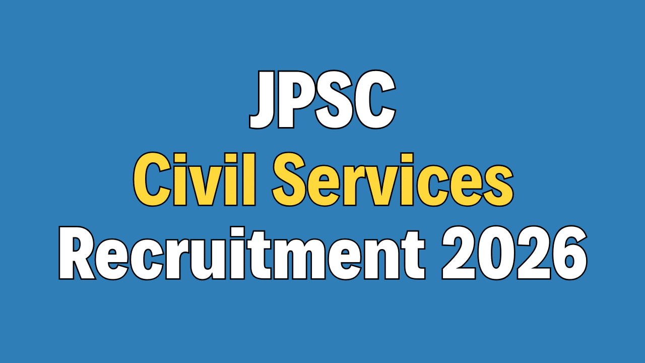 JPSC Civil Services Recruitment 2026